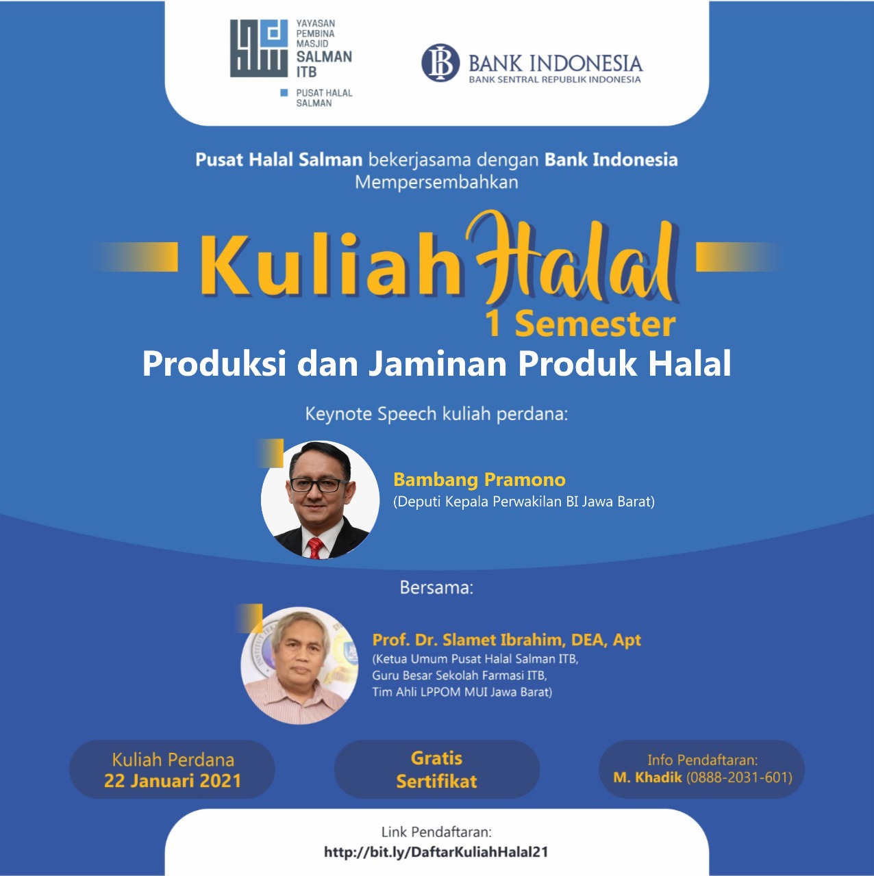 SALMAN ITB BI Kuliah Halal 1 Semester Produksi Dan Jaminan Produk SALMAN ITB BI Kuliah Halal 1 Semester Produksi Dan Jaminan Produk